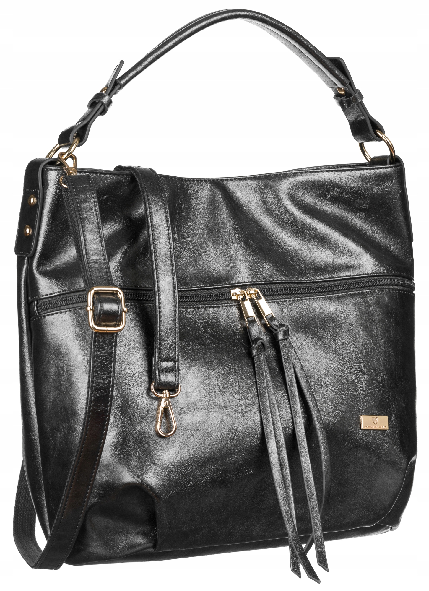 Peterson torebka shopper skóra ekologiczna szary (5903051157424) • Cena ...