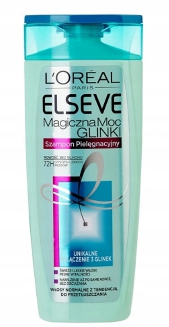 Elseve Szampon do włosów Magiczna moc glinki 400ml 13674670118 - Allegro.pl