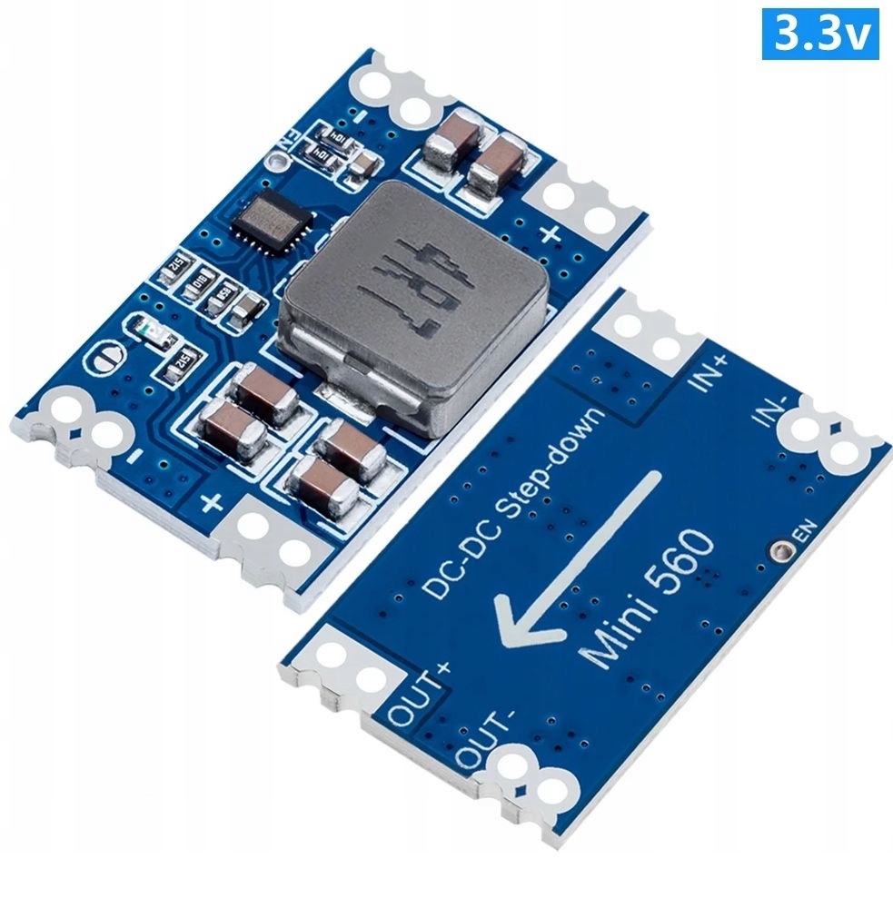 Przetwornica mini DC/DC step-down MINI560 3,3V 5A Regulator napięcia ... Przetwornica mini DC/DC step-down MINI560 3,3V 5A Regulator napięcia ...