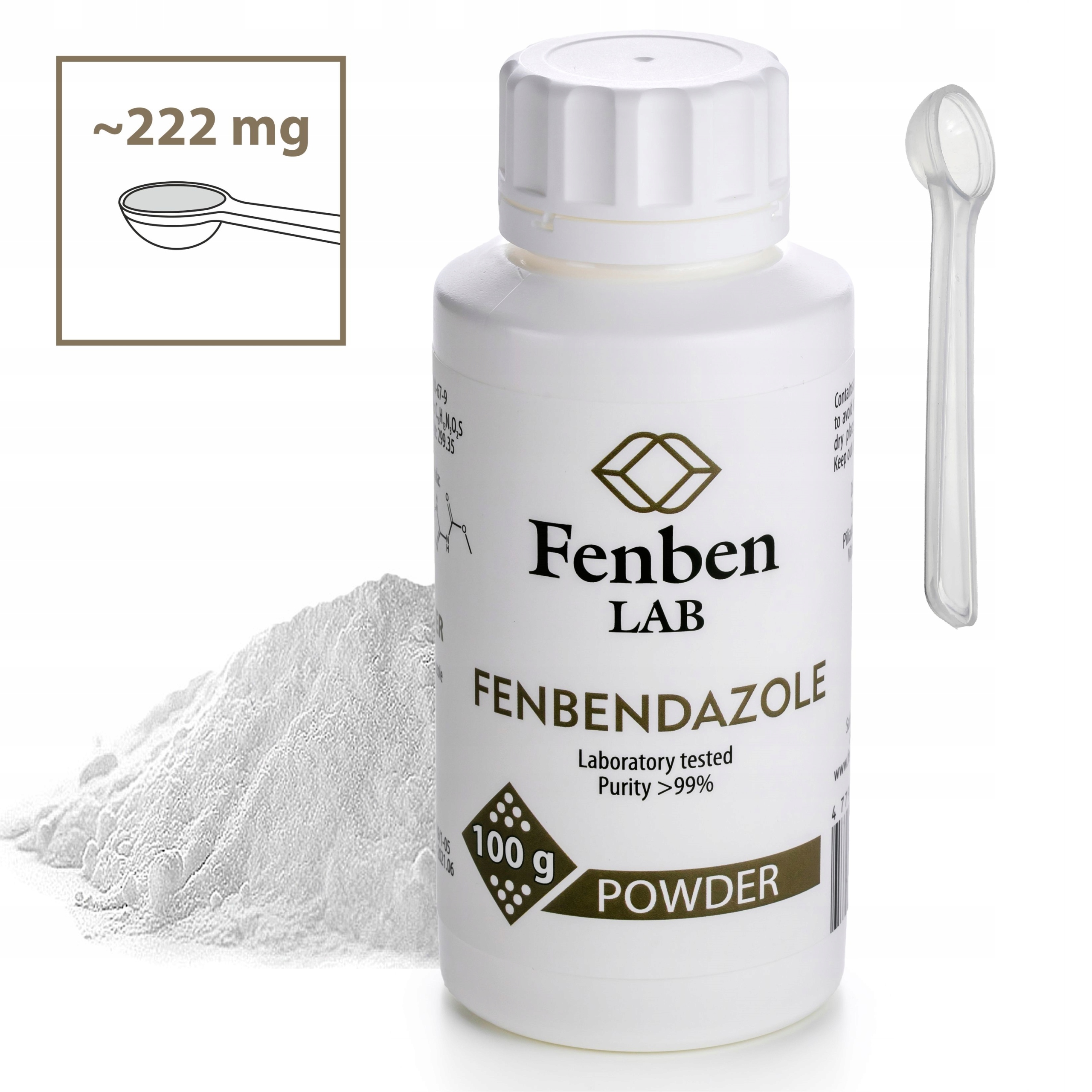 Fenbendazole 100g Proszku, Cz. >99.9% Fenben Lab - porównaj ceny ...
