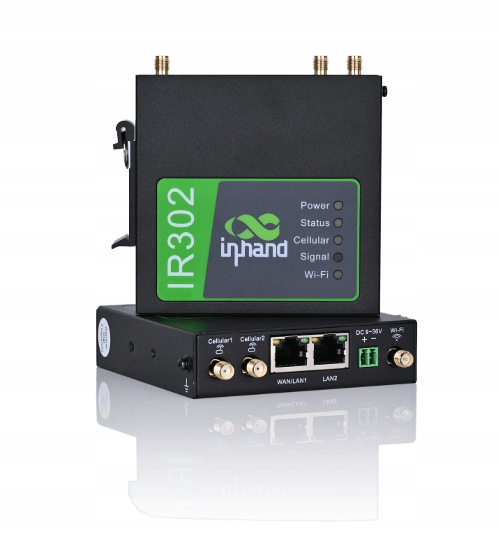 Inhand IR302 - router Przemysłowy LTE CAT. 4 2*SIM 2*100Mbps WAN/LAN ...