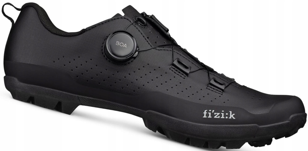 Buty Rowerowe SPD FIZIK TERRA ATLAS BLACK/BLACK r. 46,5 XC GRAVEL ...