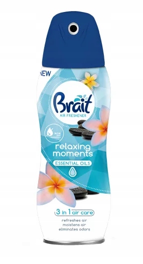 Brait Odświeżacz Suchy Spray Relaxing Moments 300 ML (5908241716689) • Cena, Opinie ...