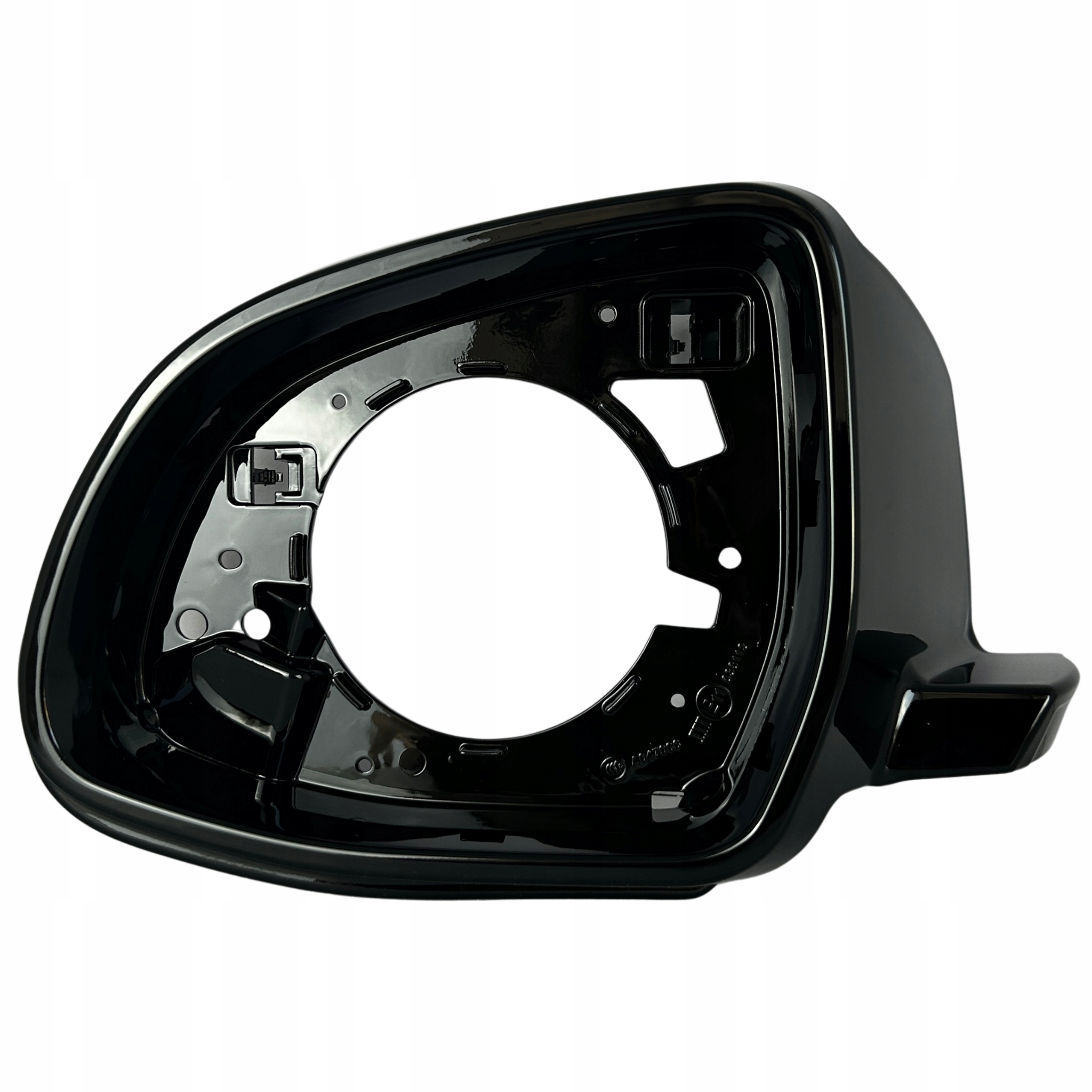 BMW X3 F25 X5 F15 LEWA RAMKA OBUDOWA LUSTERKA CZARNY POŁYSK ...