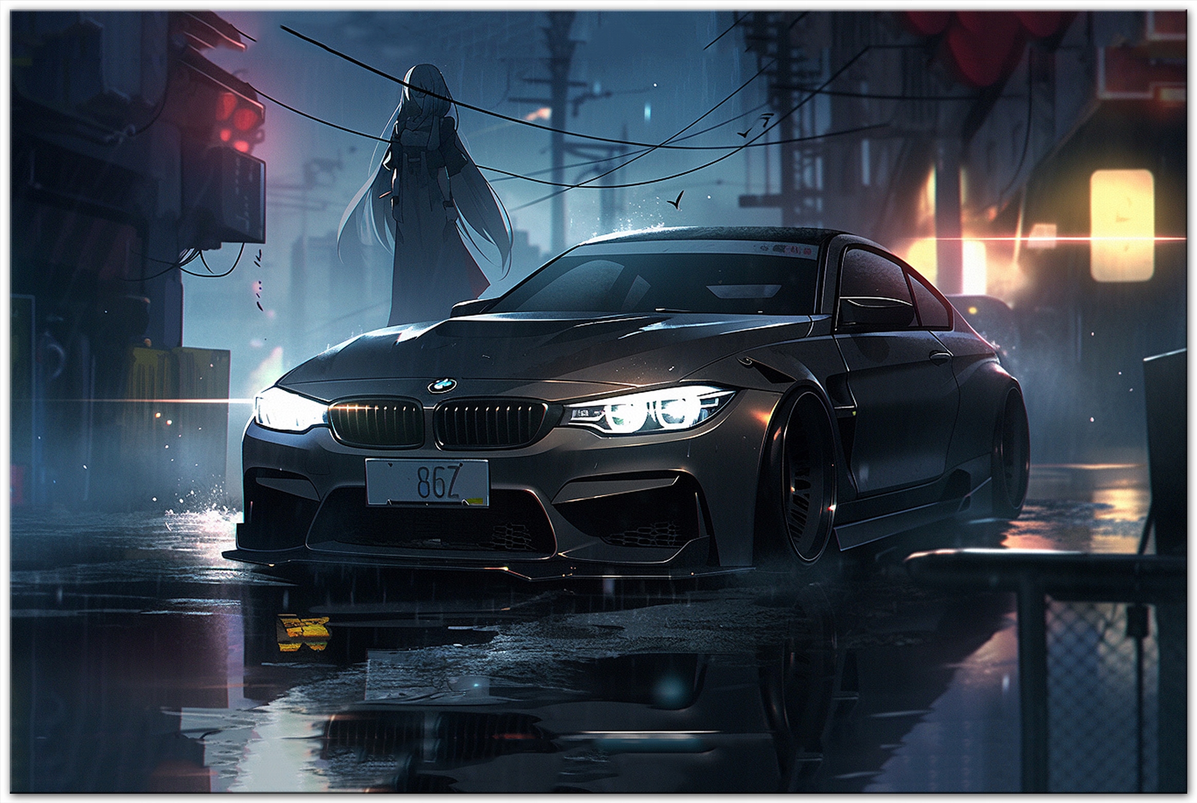 Obraz na płótnie BMW Anime Wyścig Pop Art • Cena, Opinie • Obrazy ...