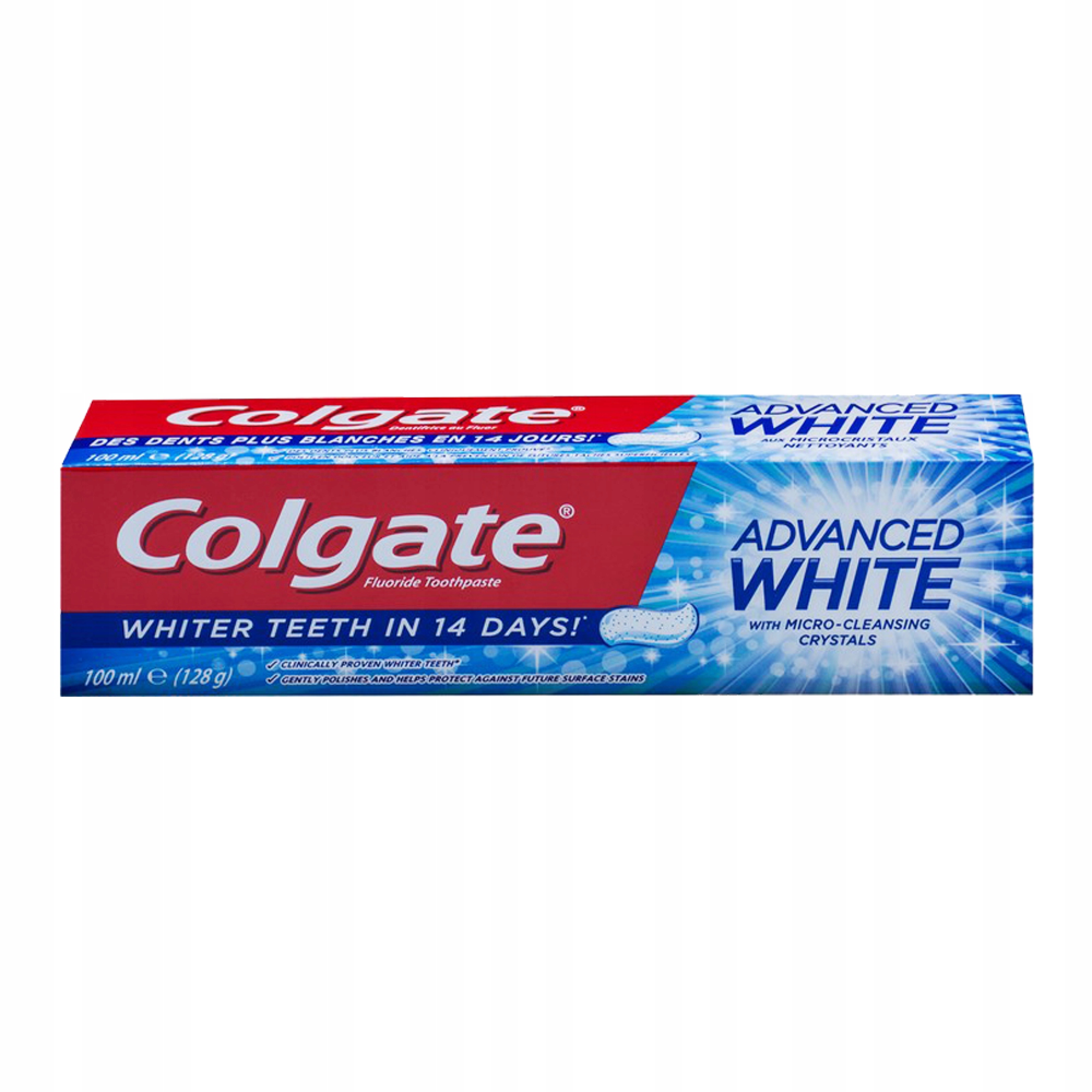 Pasta do zębów advanced white Colgate 100 ml (8714789567921) • Cena, Opinie • Pasty 18053645431 ...