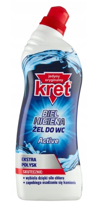 Kret żel czyszczenie WC 750l • Cena, Opinie - Allegro