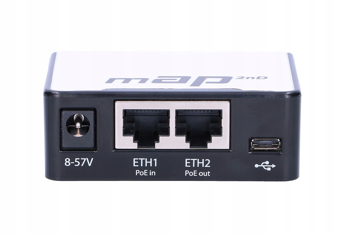MikroTik mAP Router WiFi RBmAP2n, 2,4GHz, 2x RJ45 100Mb/s, 1x microUSB ...