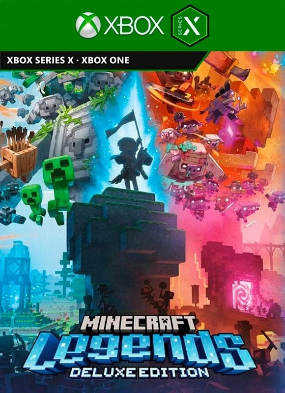 MINECRAFT LEGENDS DELUXE EDITION XBOX ONE/X/S KOD - Stan: Nowy 66.89PLN ...
