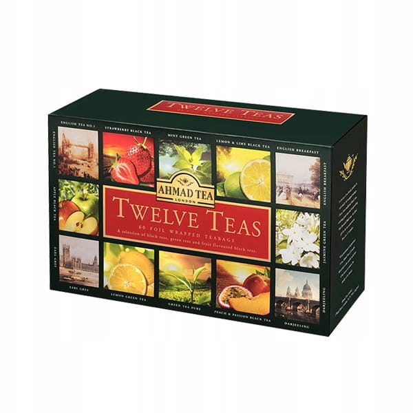 Ahmad Tea Twelve Teas 60tb 12 smaków - Allegro.pl Ahmad Tea Twelve Teas 60tb 12 smaków - Allegro.pl