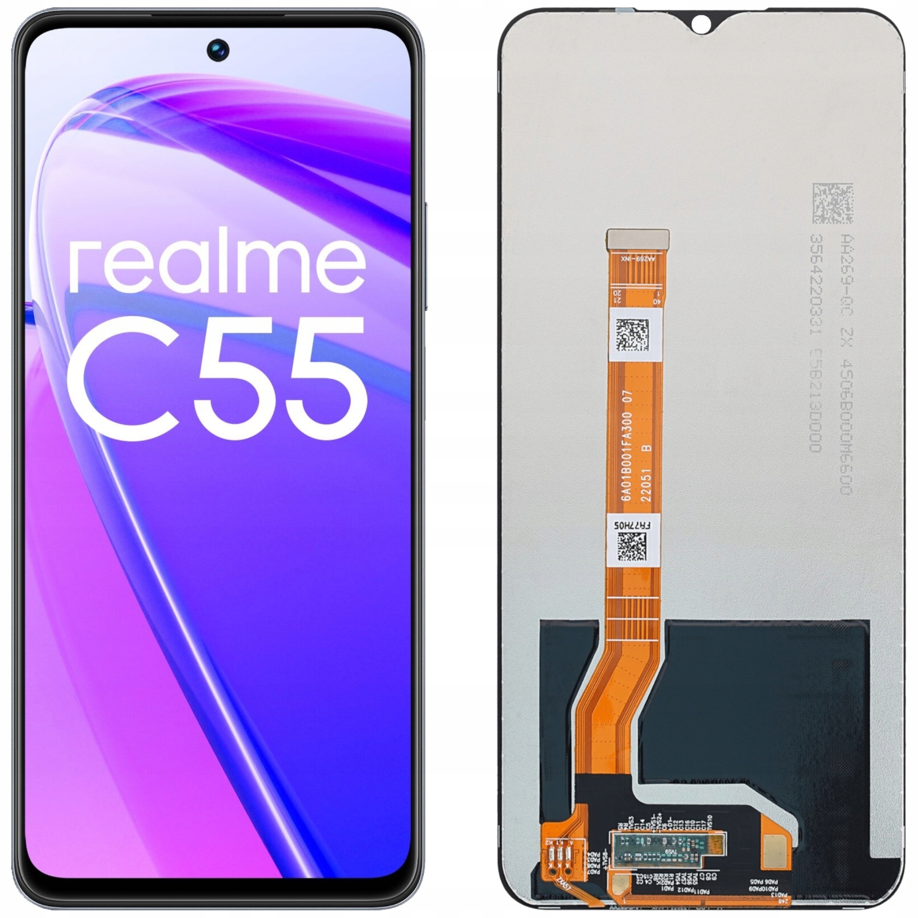 Wyświetlacz do Realme C55 LCD RMX3710 Ekran - Sklep, Opinie, Cena w Allegro