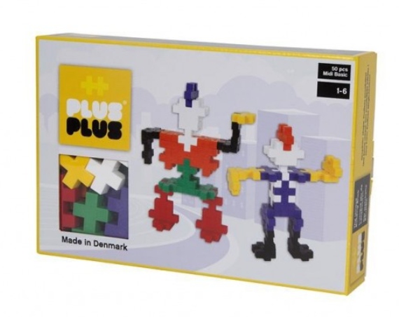 Plus-plus Klocki Midi basic 50 el ROBOTY (5710409200455) • Cena, Opinie ...