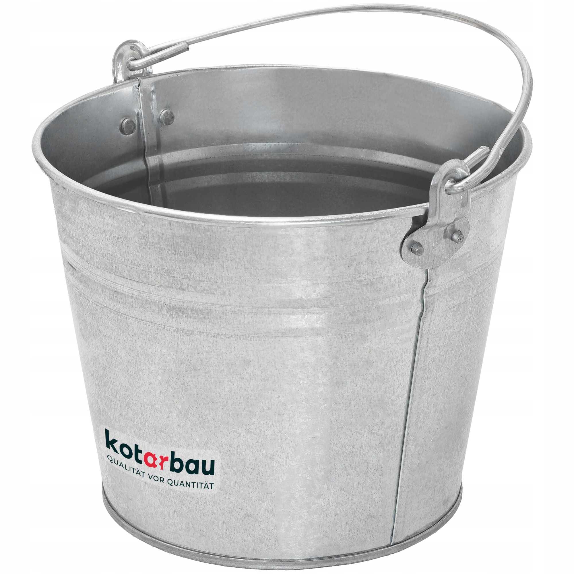 WIADRO OCYNKOWANE OCYNK BUDOWLANE OGRODOWE BLASZANE METALOWE 5 L Z ...