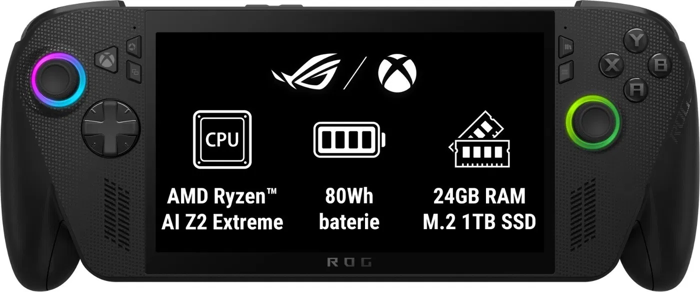 Asus ROG Xbox Ally X - 7"FHD/ Ryzen AI Z2 Extreme/ 24GB/ 1TB SSD ...