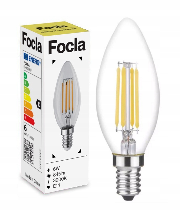 ŻARÓWKA LED FILAMENT C35 E14 6W Edison Ozdobna (5905538510753) • Cena ... ŻARÓWKA LED FILAMENT C35 E14 6W Edison Ozdobna (5905538510753) • Cena ...