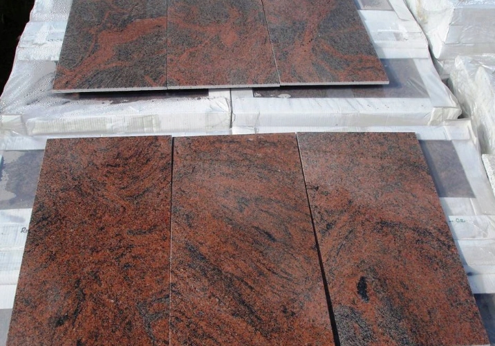 PŁYTKI GRANITOWE MULTICOLOR RED 61X30,5X1cm • Cena, Opinie • Płytki ...