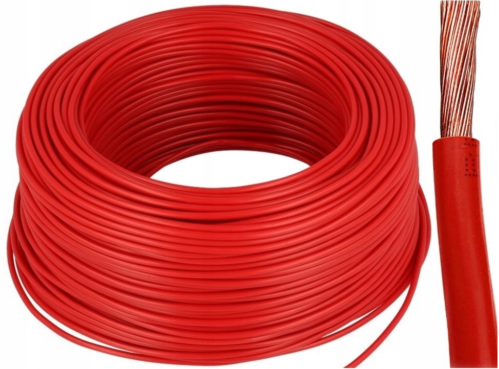 Kabel Jednożyłowy Miedziany - Kable, przewody elektryczne 0,5mm² ...