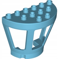 LS NOWE LEGO DUPLO WIEŻA LOTNICZA PODSTAWA 2X4 1/2 KOŁA TURKUS Medium ...