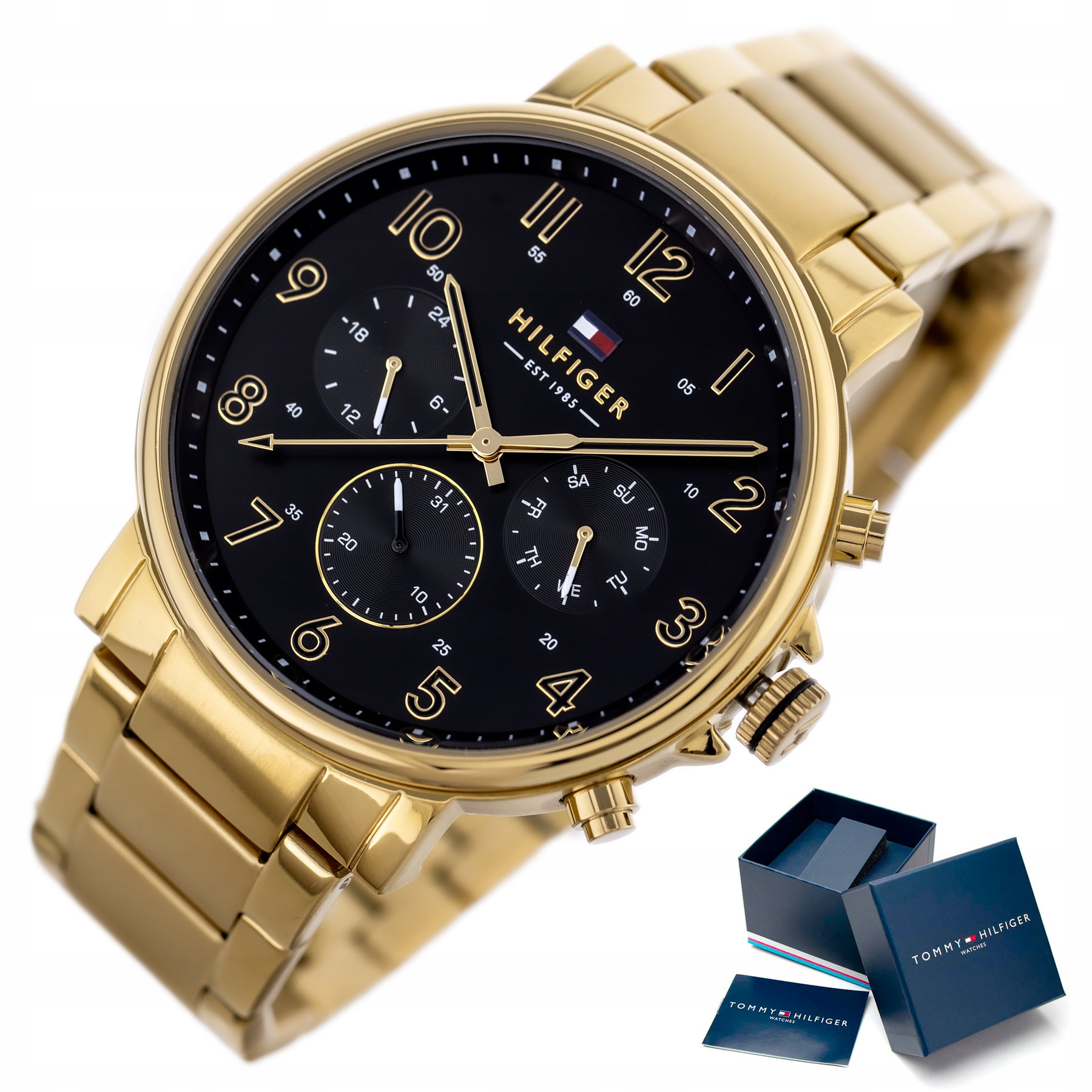 Zegarek Męski Tommy Hilfiger Daniel 1710384 (7613272319539) • Cena ...