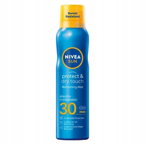 Nivea Sun Protect&Dry Touch Spray przeciwsłoneczny do opalania SPF30 ...