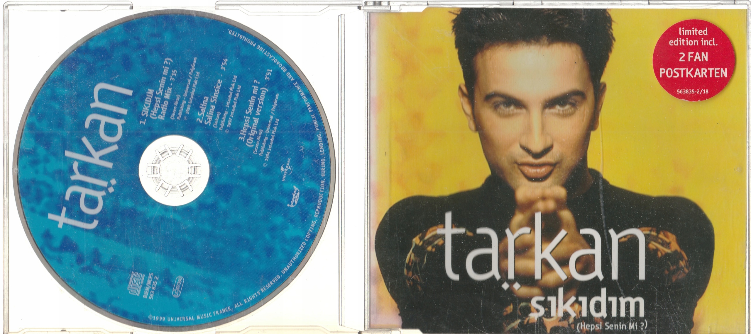 Sikidim (Hepsi Senin Mi?) Tarkan CD • Cena, Opinie - Allegro