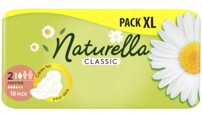 Naturella Classic Normal Camomile podpaski 18szt (8001090850638) • Cena ...