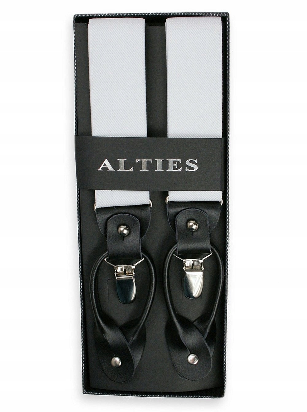 ALTIES szelki do spodni biały • Cena, Opinie • Szelki 16224759477 • Allegro