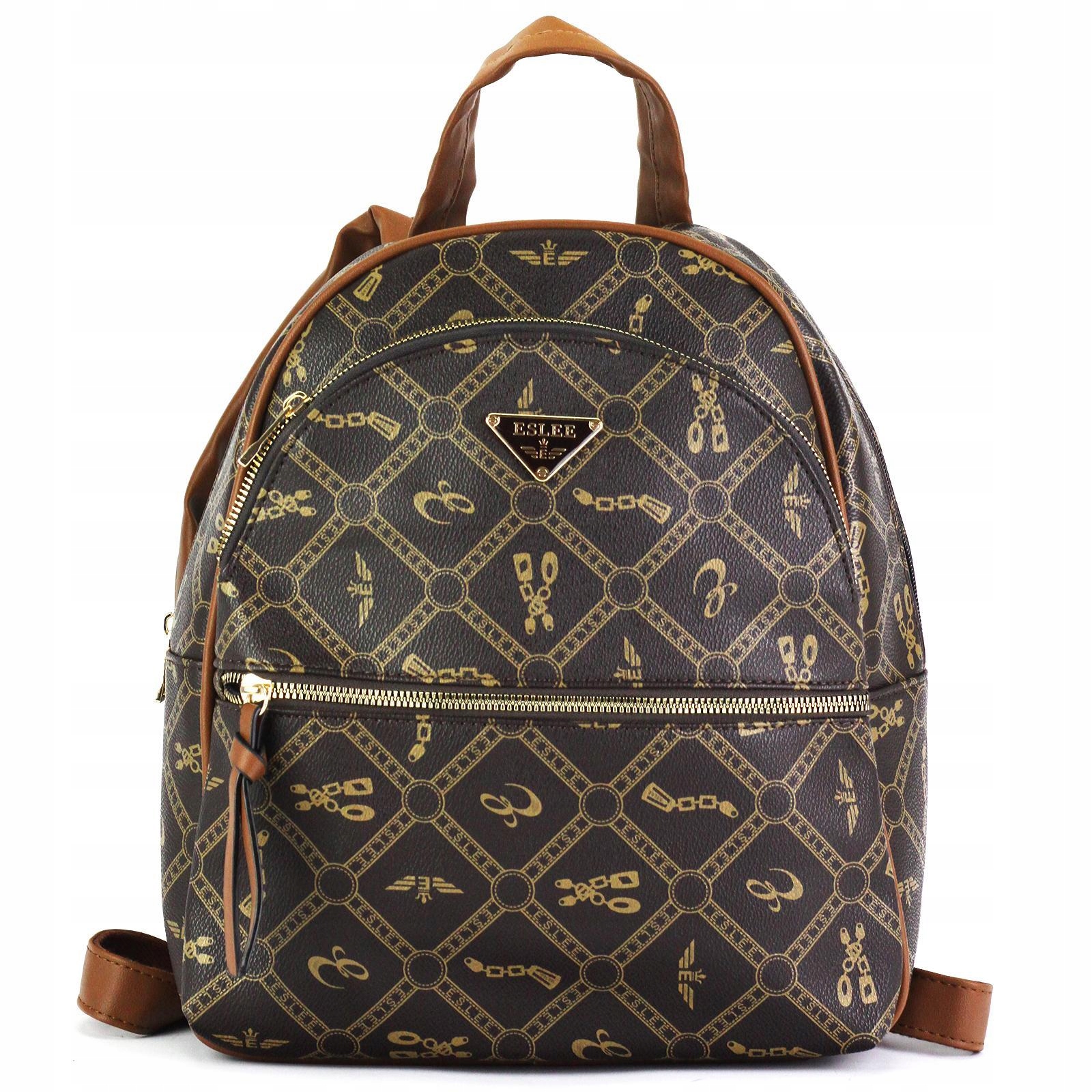 ORYGINALNY STYLOWY MODNY PLECAK MIEJSKI ESLEE • Cena, Opinie • Plecaki ...