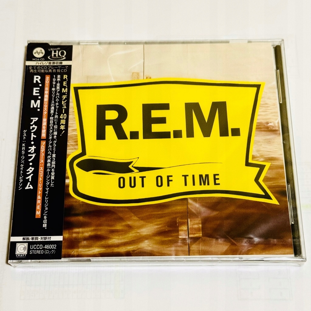 R.E.M. Out Of Time UHQCD MQA JAPAN nowa 17245649589 - Sklepy, Opinie ...