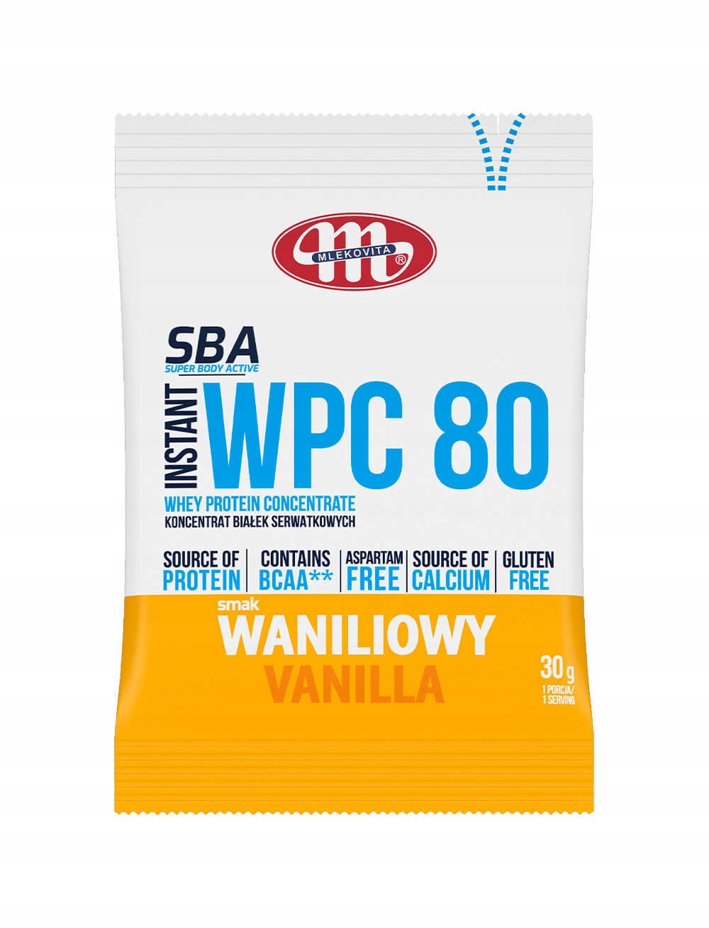 WPC 80 SBA MLEKOVITA Waniliowy Instant 30g - 5900512984643 ...