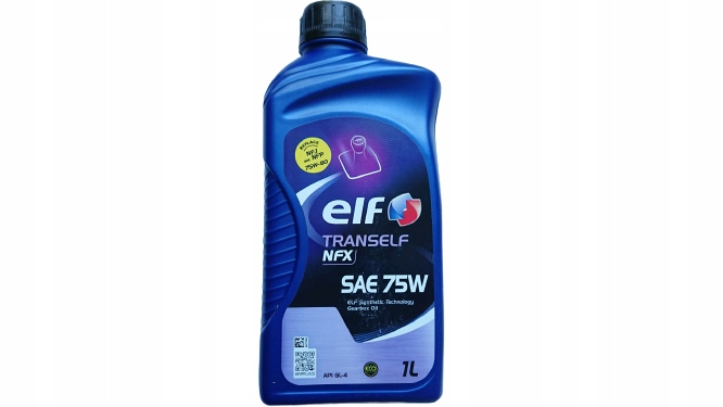 OLEJ PRZEKŁADNIOWY ELF TRANSELF NFX SAE 75W 1L 0724833806546 za 53 ...