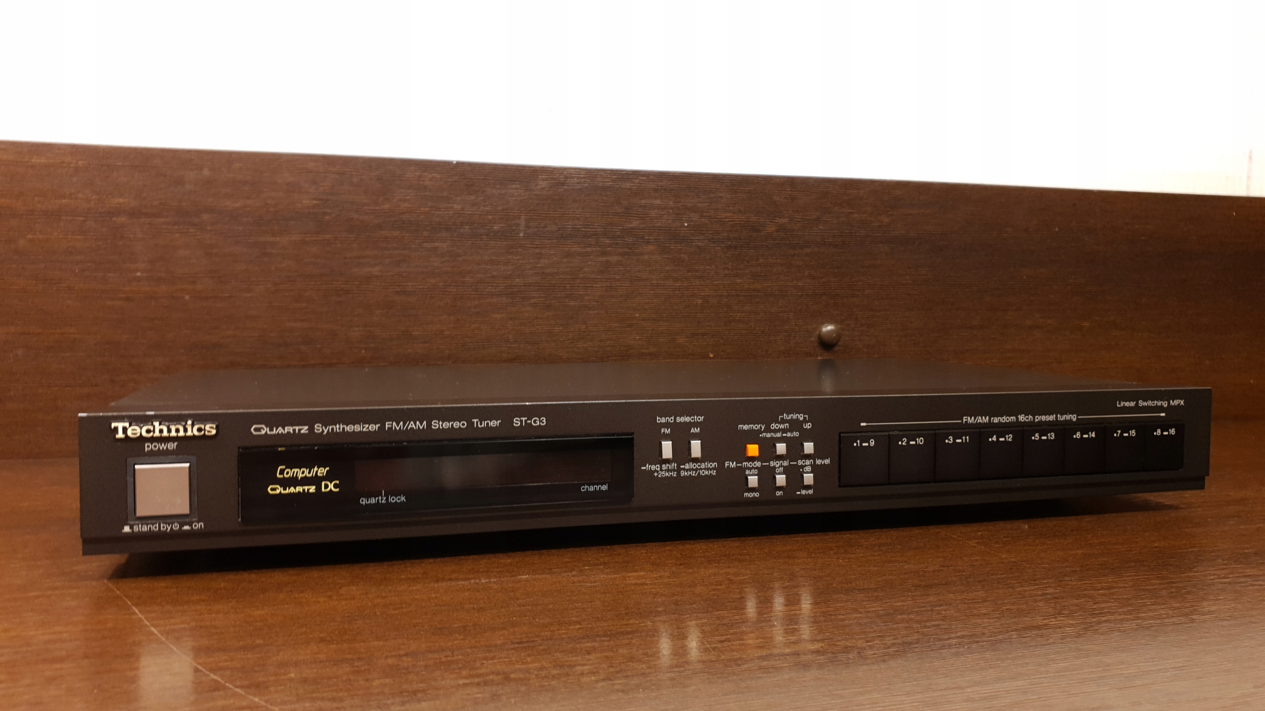 ST-G3 Technics FM / AM Stereo Tuner Radio - Sklep, Opinie, Cena w Allegro