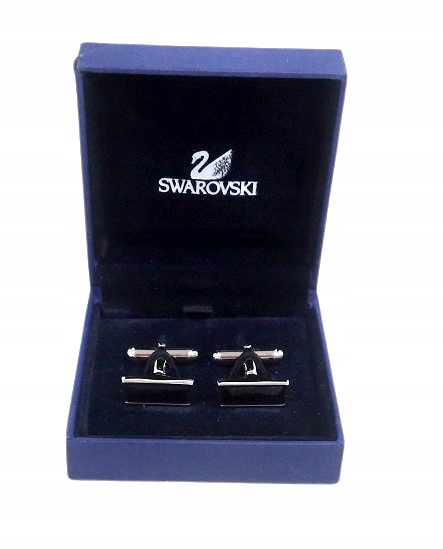 Spinki Swarovski do Mankietów - Niska cena na Allegro.pl