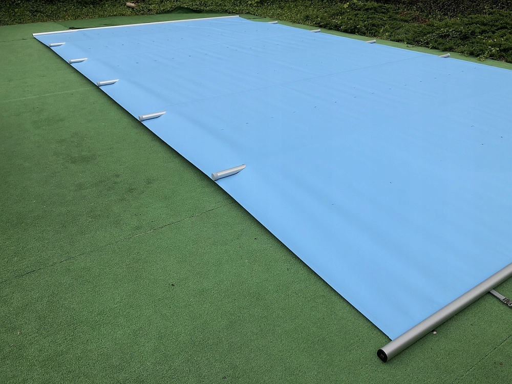 Przykrycie na basen, bezpieczne, trwałe 7 x 3,5 m • Cena, Opinie ...