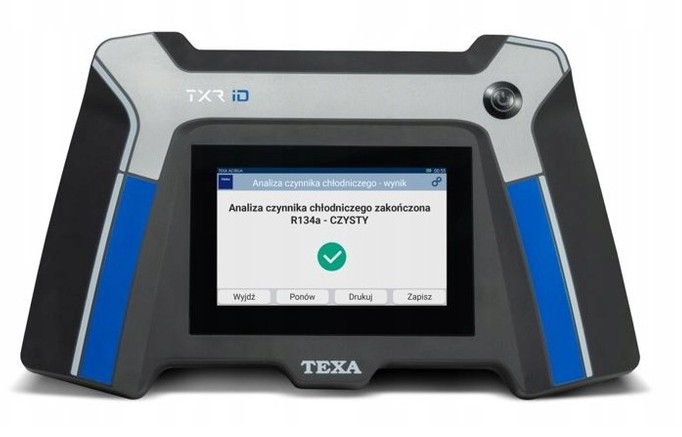 TEXA TXR iD ANALIZATOR IDENTYFIKATOR CZYNNIKA CHŁODNICZEGO 1234yf ...