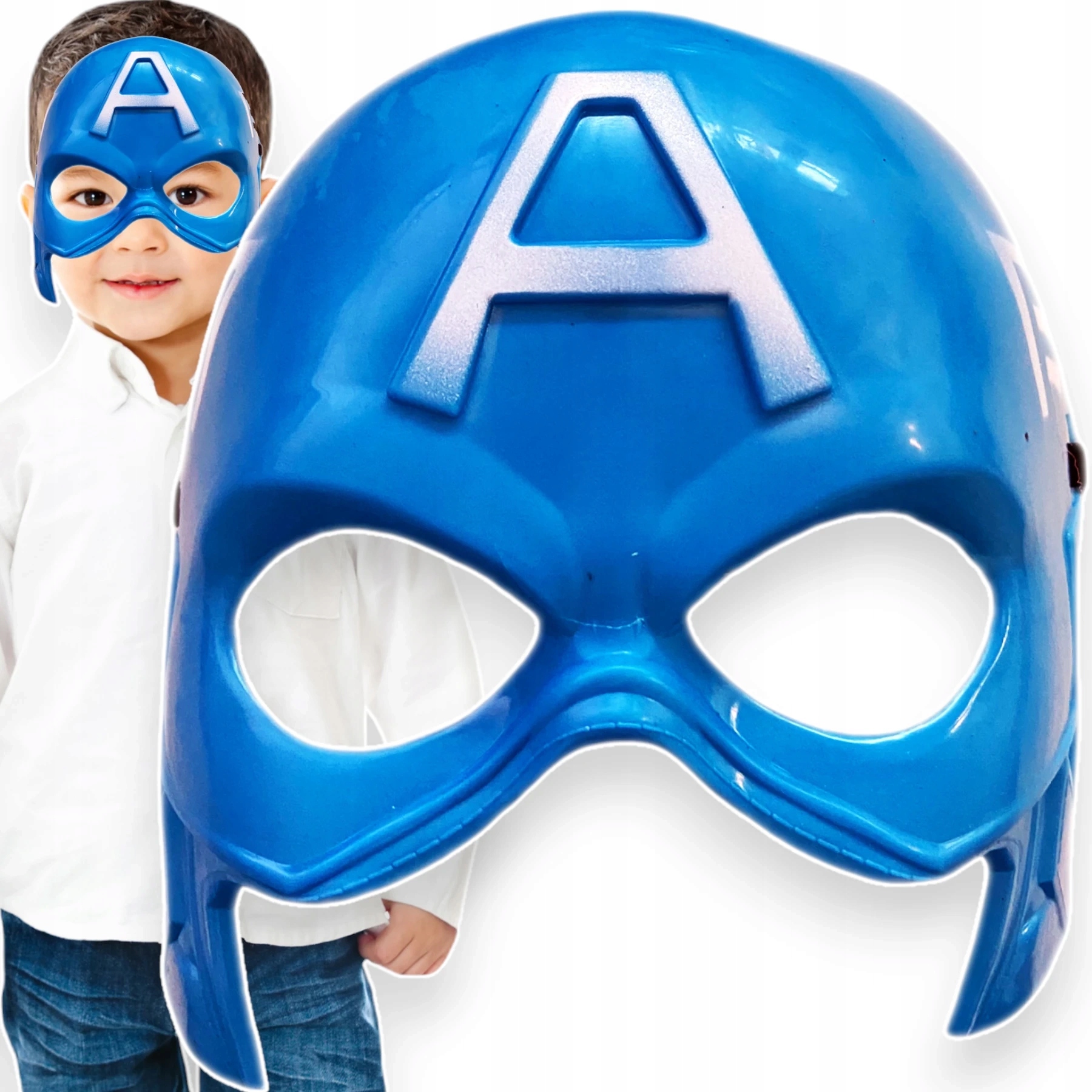 MASKA KAPITÁNA AMERIKY COSPLAY CAPTAIN NA PLES PRO DĚTI AVENGERS ...