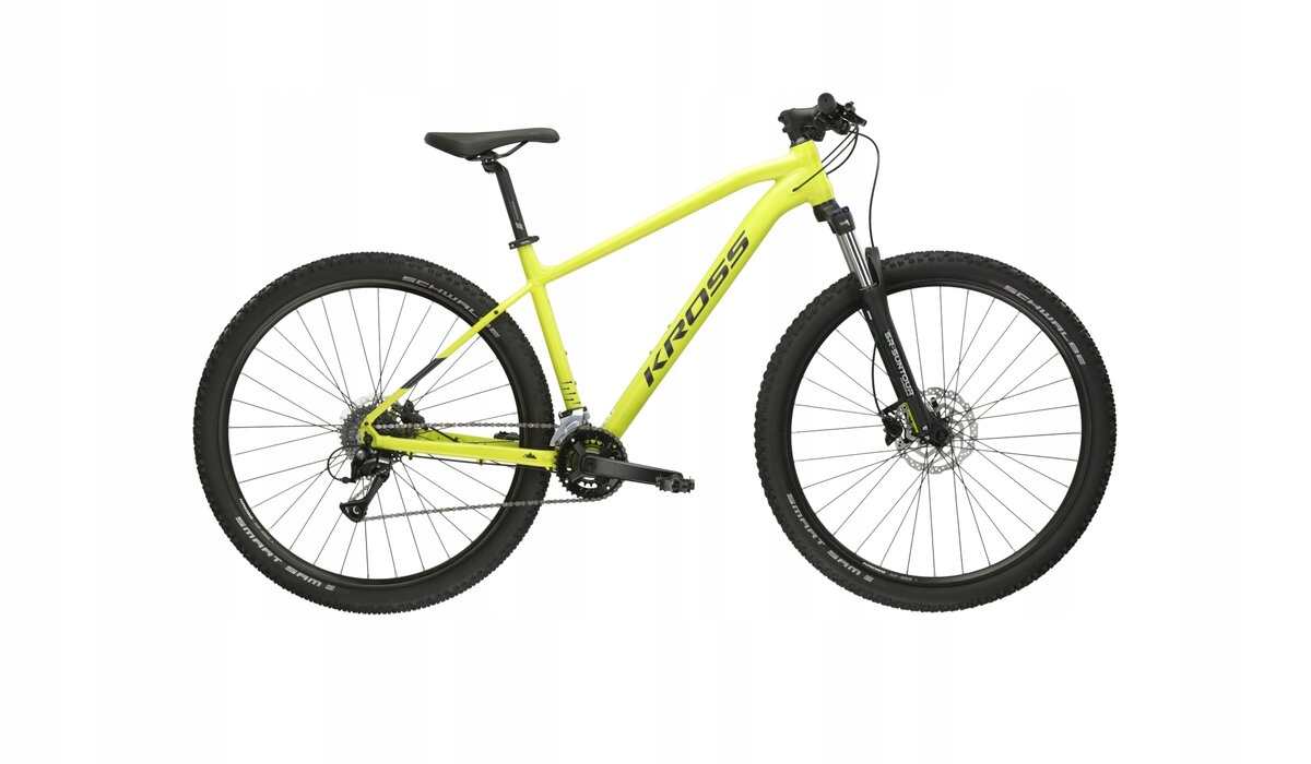 Rower MTB Kross Level 1.0 rama 17 cali koło 29 " żółty - 5902262082617 - 15236209510 - Allegro