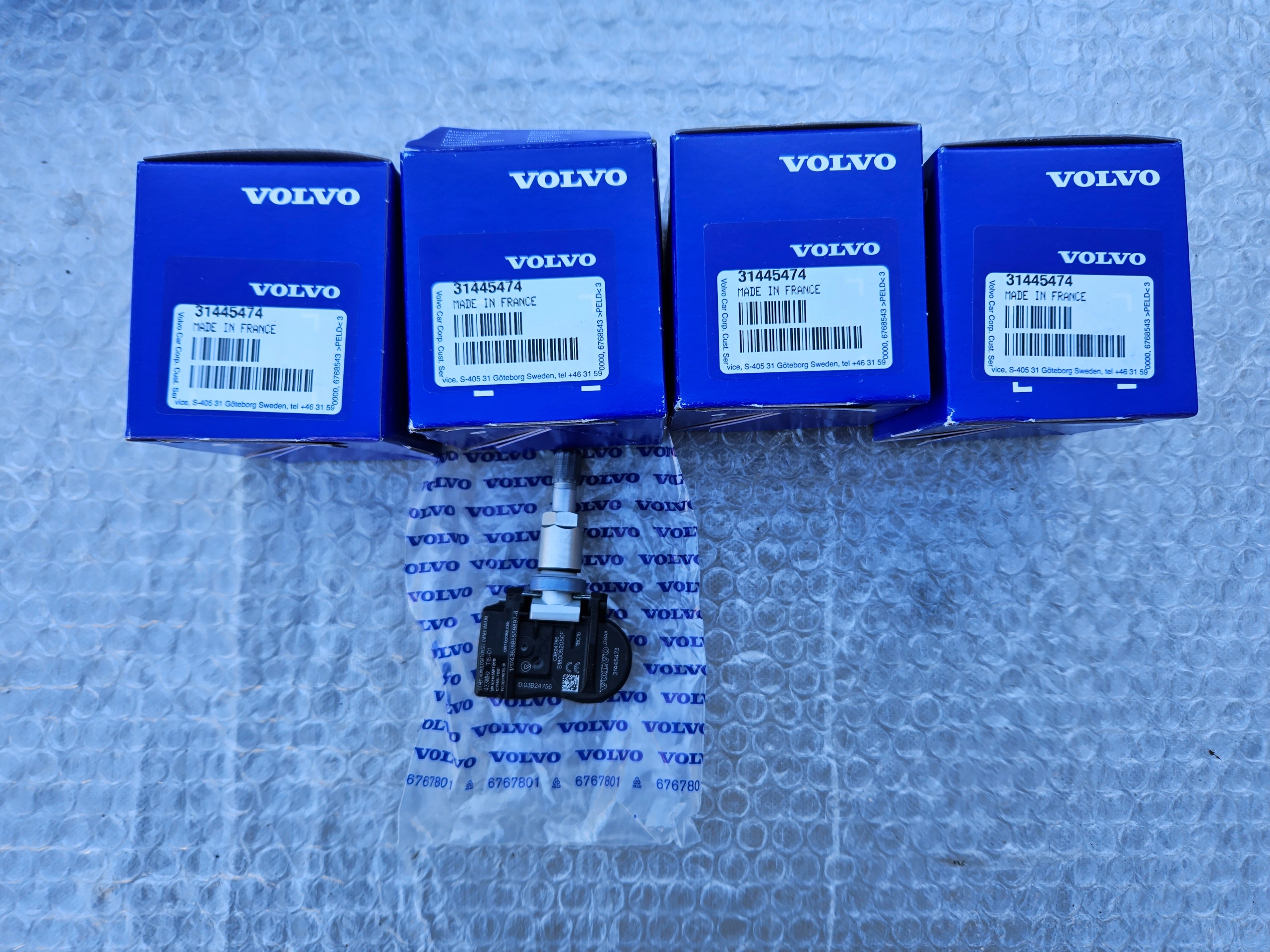 VOLVO XC60 V60 V70 S80 CZUJNIK CISNIENIA OPON TPMS NOWA ORYG 31414189 ...