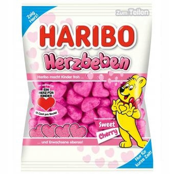 Żelki Haribo herzbeben Haribo 175 g - porównaj ceny - Allegro.pl