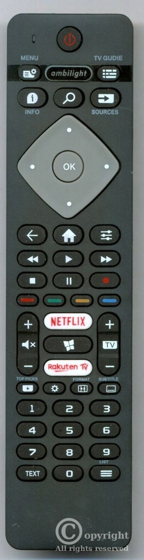 Pilot do TV PHILIPS CRC2507V RM-L2009V NOWA WERSJA • Cena, Opinie - Allegro