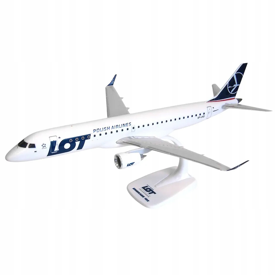 Model samolotu PPC Embraer 195 LOT Skala 1:100 SP-LND • Cena, Opinie ...