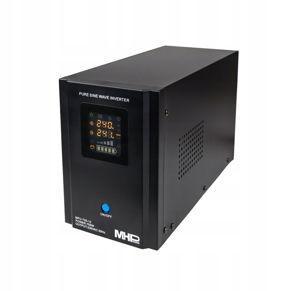 Záložný zdroj MHPower MPU-700-12, UPS, 700W, čistý sínus, 12V - Allegro