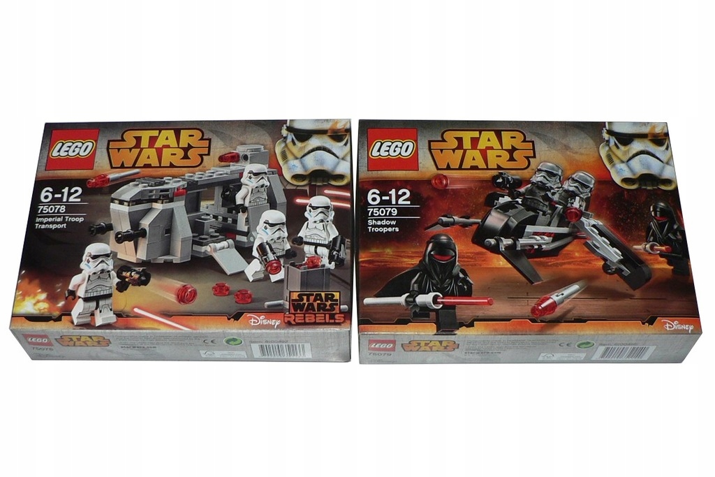 LEGO 75078 + 75079 - Star Wars x2 zestawy - NOWE ! (5702015351140 ...