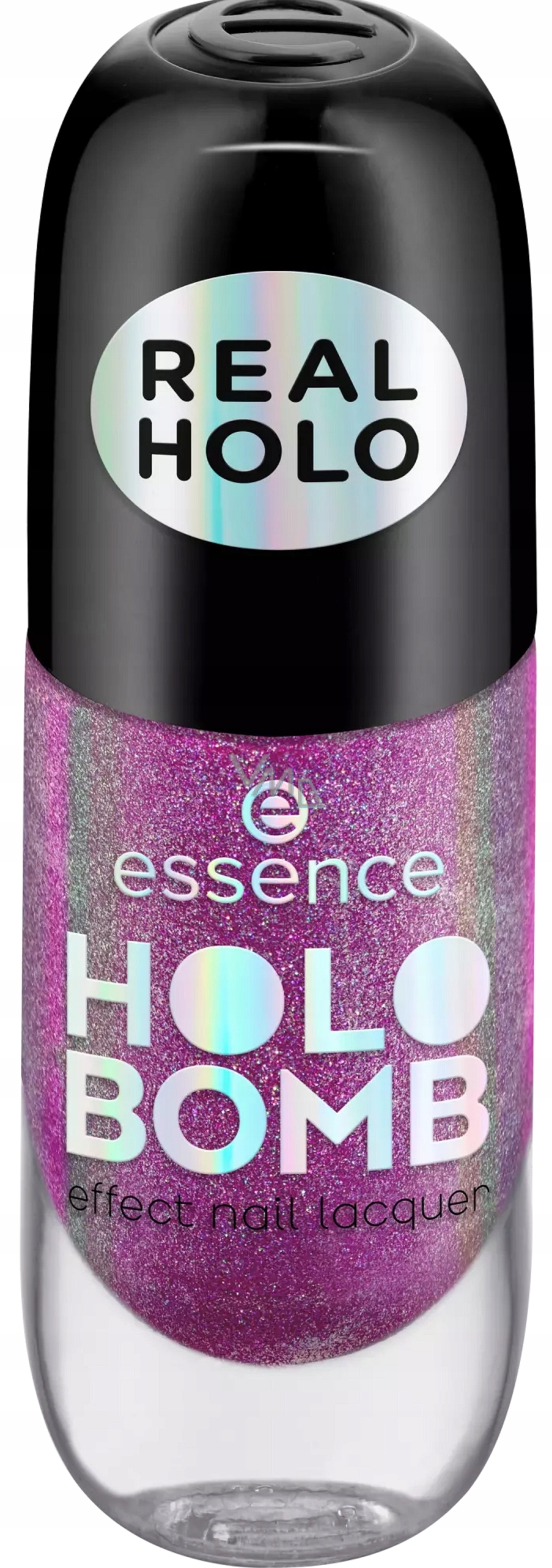 Essence Holo Bomb lak na nehty s holografickým efe • Opinie - Allegro