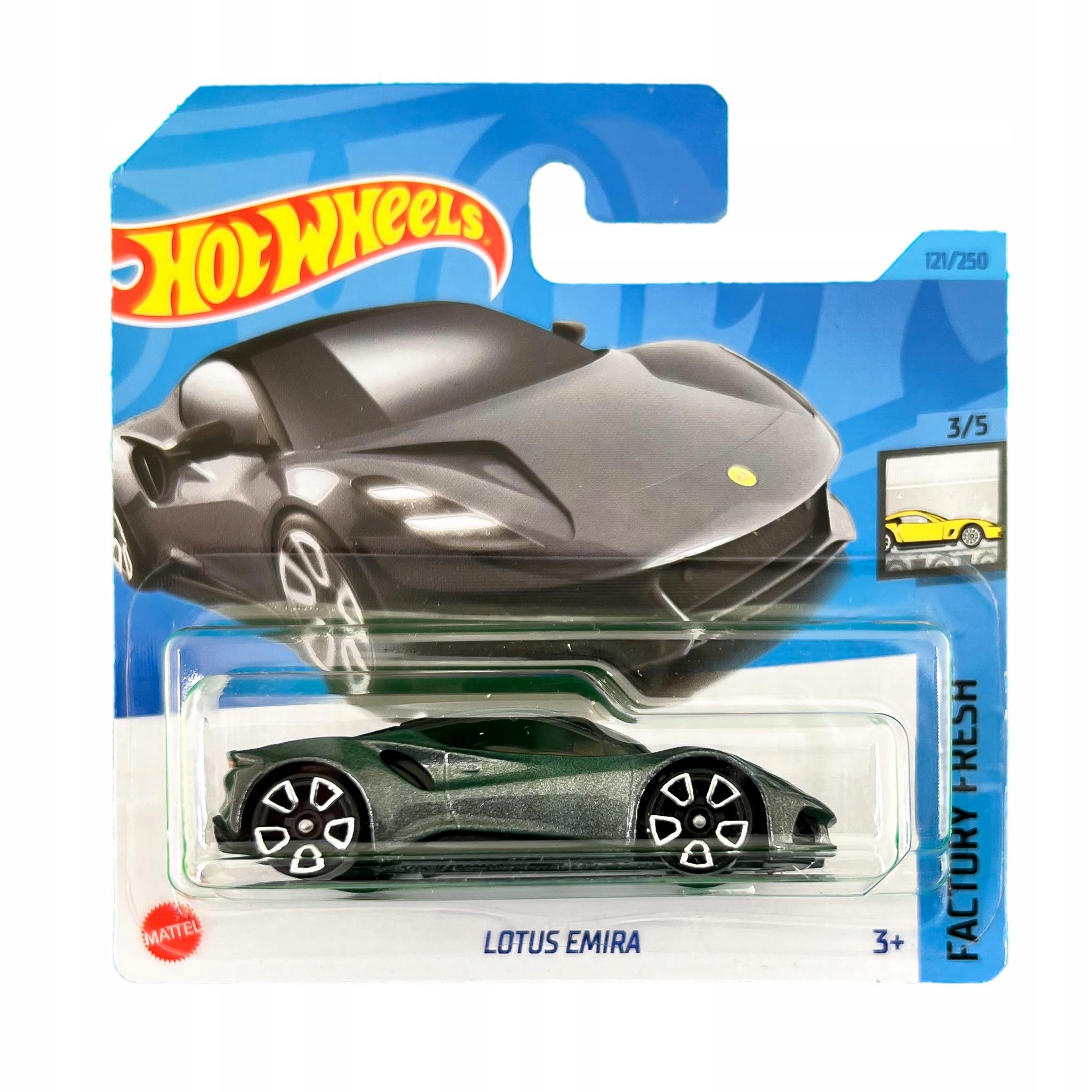 Hot Wheels - Lotus Emira Szary HKK78 NOWY • Cena, Opinie - Allegro