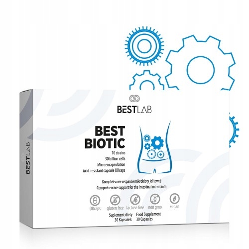 Best Lab BestBiotic 30 kaps PROBIOTYK (5904917029114) • Cena, Opinie ...