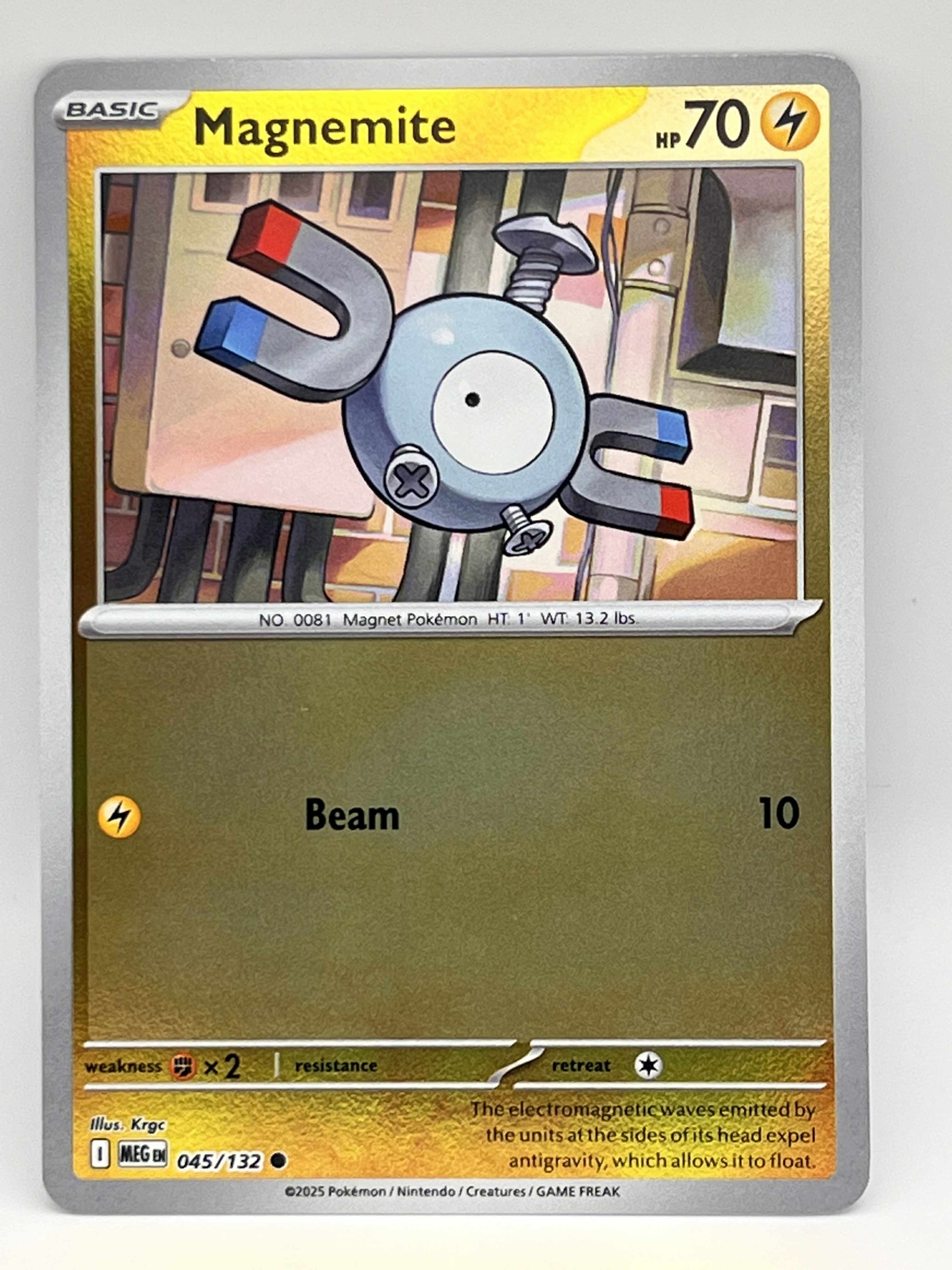 Karty Pokemon TCG Mega Evolution (MEG 045) Magnemite (R) - Stan: Nowy 5 ...