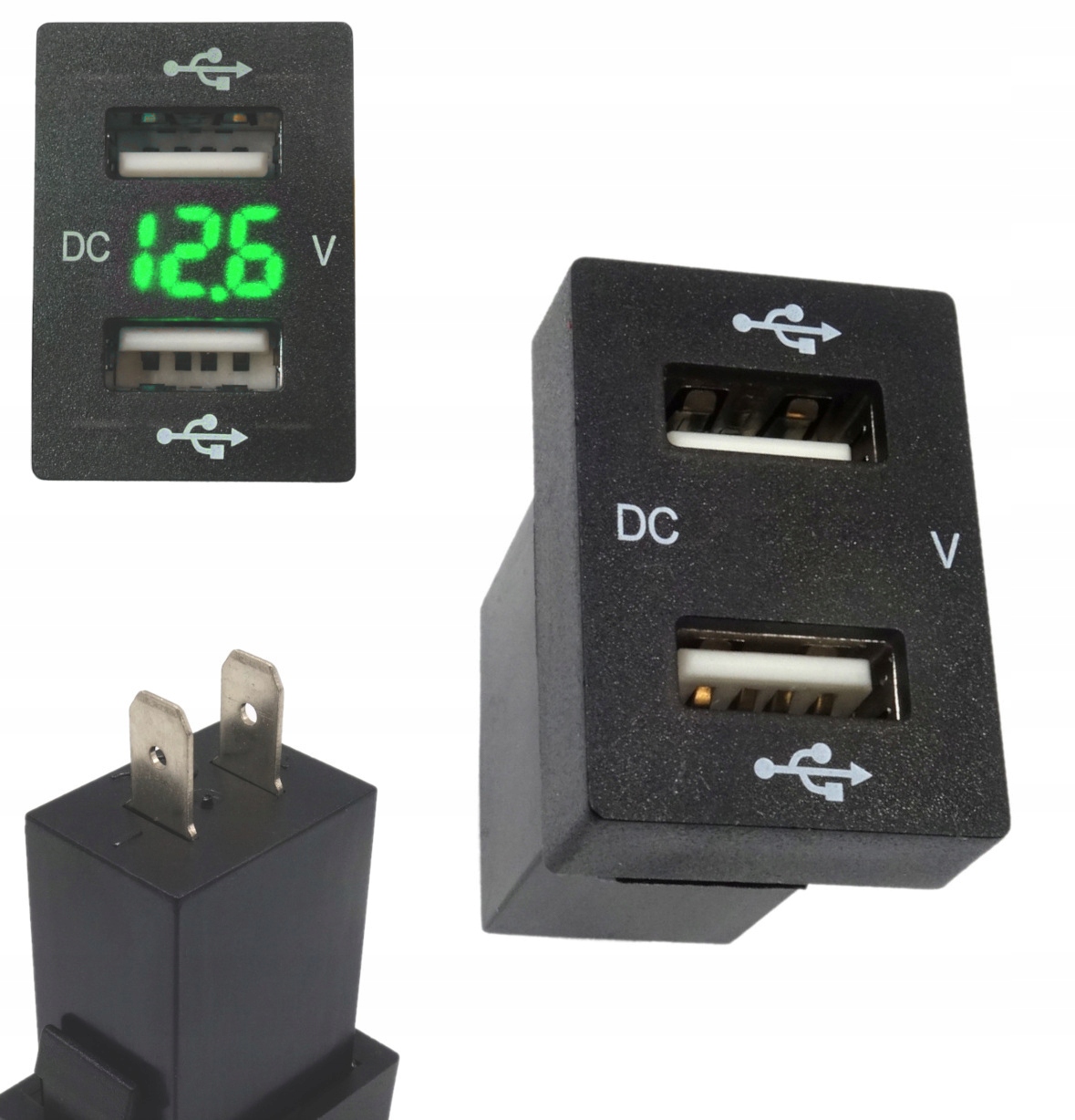 Ładowarka samochodowa USB 3100 mA - Sklep, Opinie, Cena w Allegro