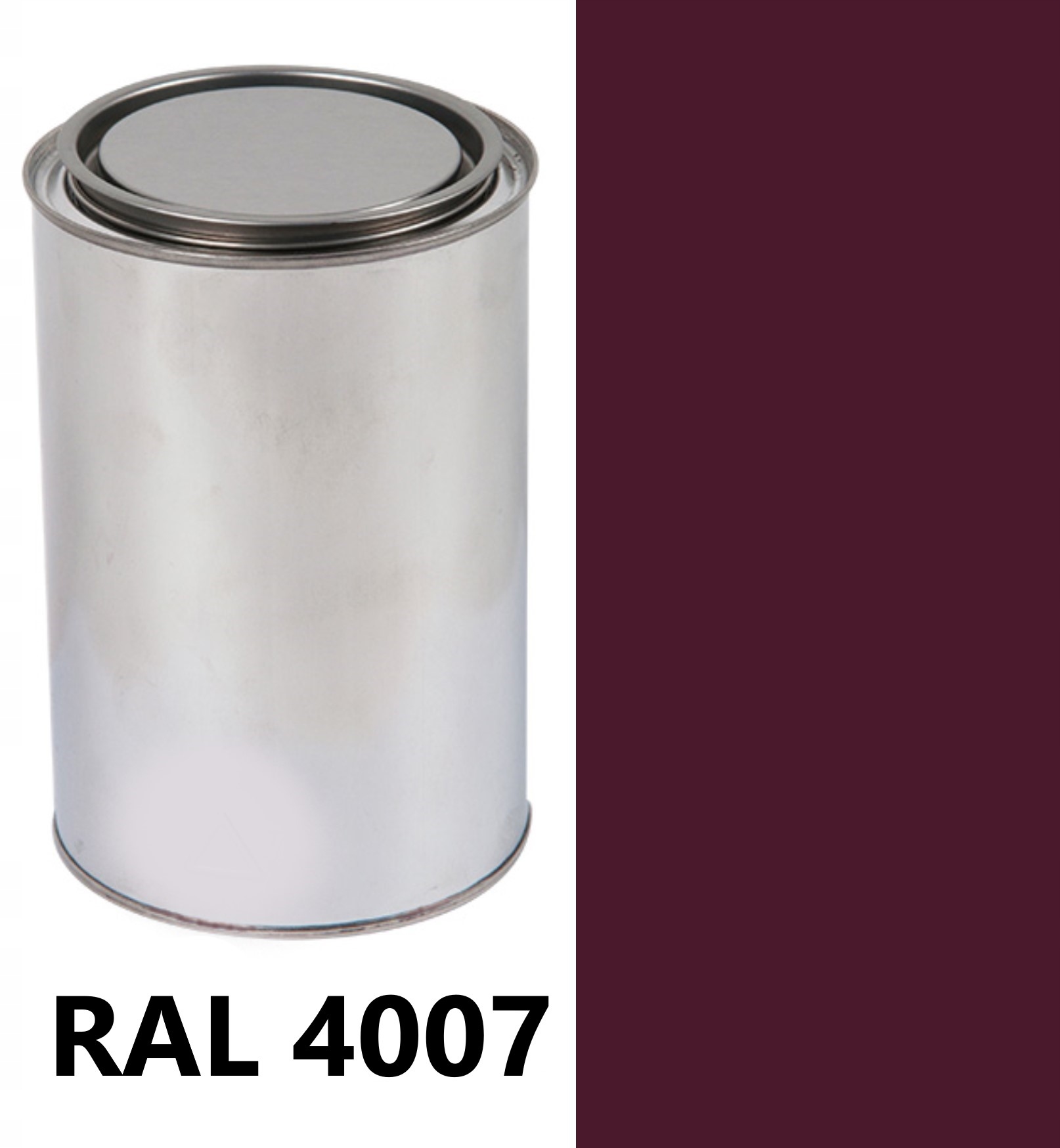 RAL 4007 MAT 2 - 3 % NITRO FIOLET PURPUROW LAKIER FARBA DO DREWNA ...