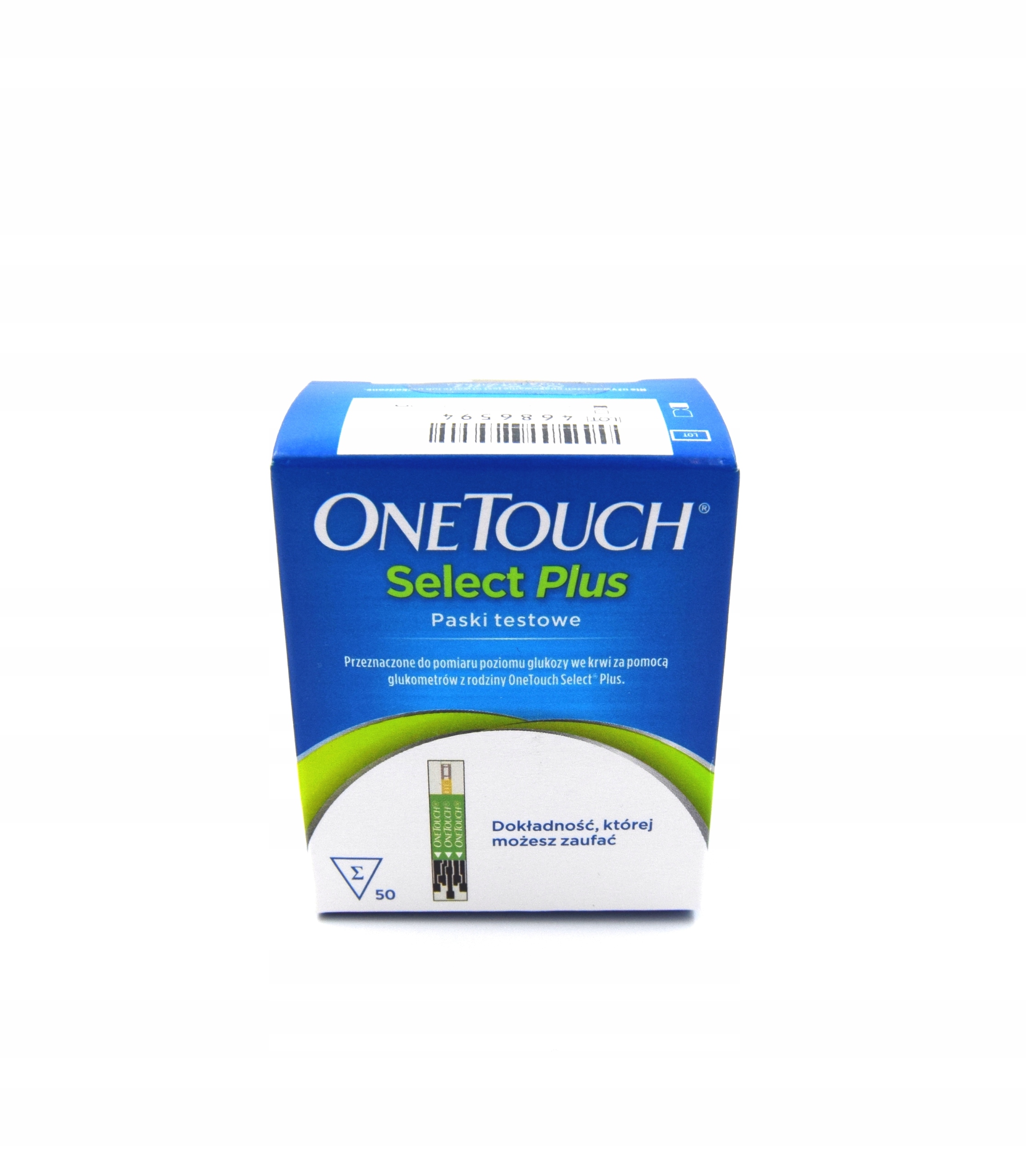 PASKI DO POMIARU GLUKOZY ONE TOUCH SELECT PLUS -50 (5905141350104 ...